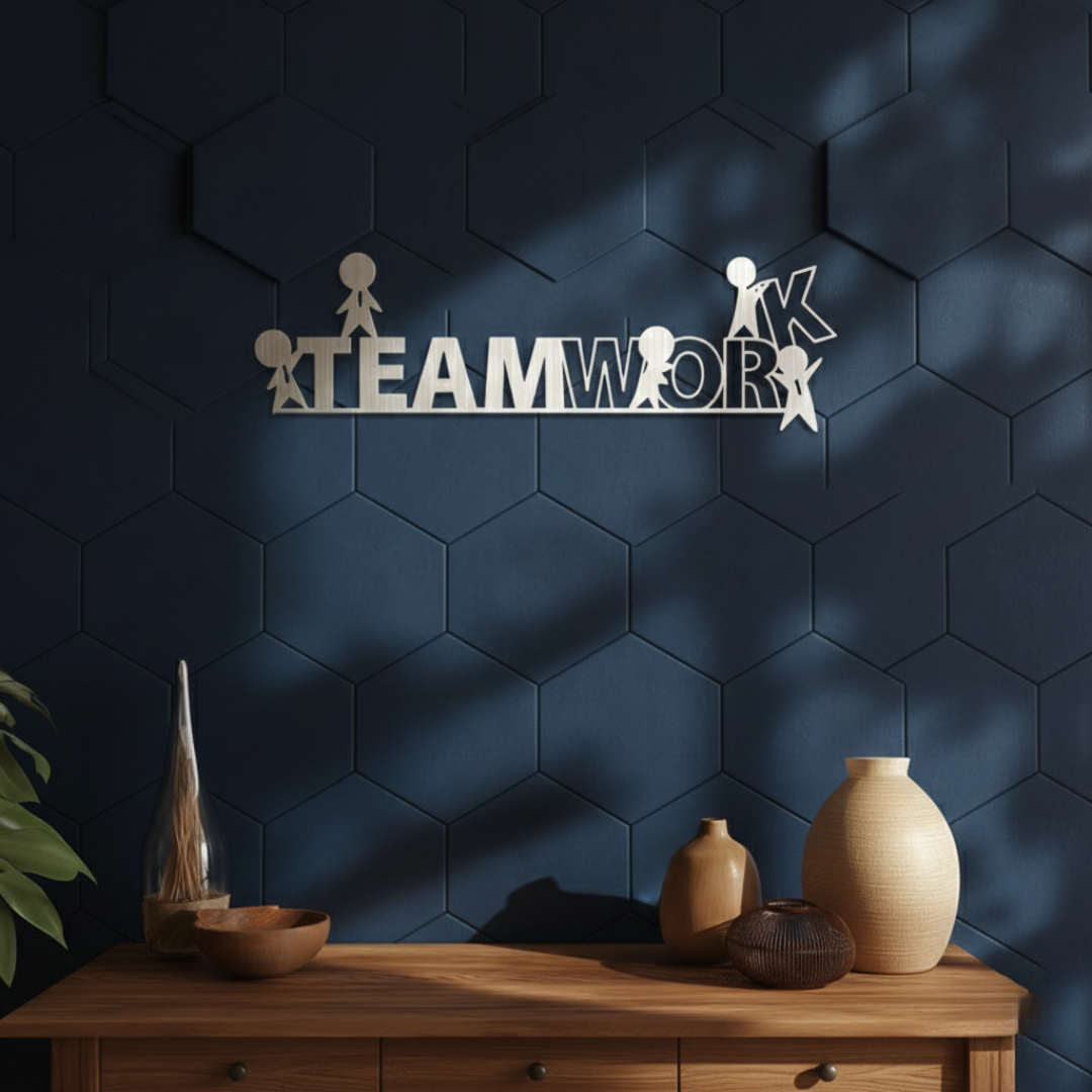 Teamwork Wall Art | Office Motivational 3D Wall Decor – UAE – arcdew.com